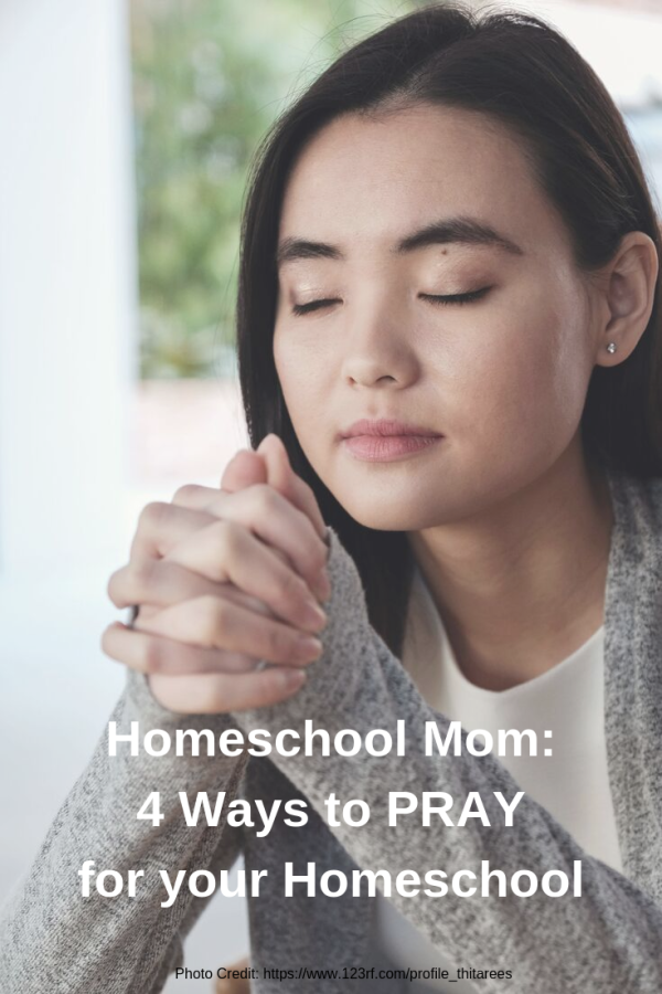 Homeschool Mom: 4 Ways to Pray for Your Homeschool - Fearless Faithful Mom