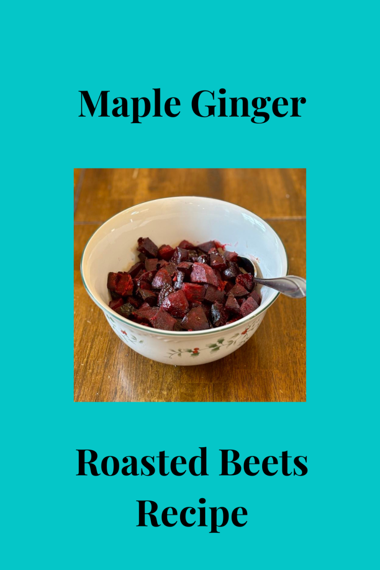 Maple Ginger Roasted Beets Recipe: Sweet Meets Spice - Fearless ...